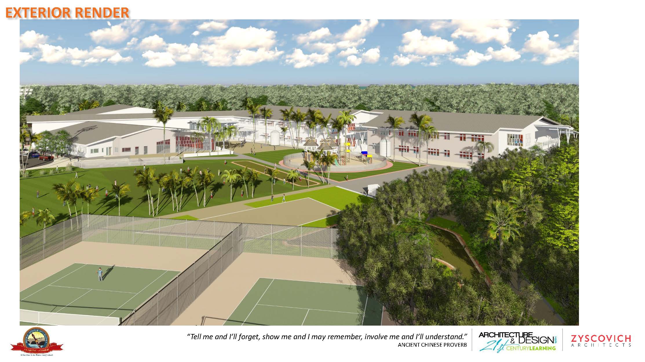 Plantation Key School under construction - Biltmore Construction